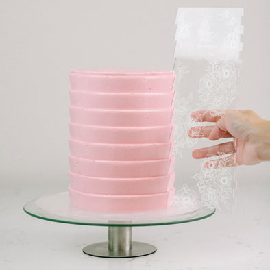 Acrylic Ribbon Contour Cake Comb 12 inch Set of 3 SET A – Lacupella ...