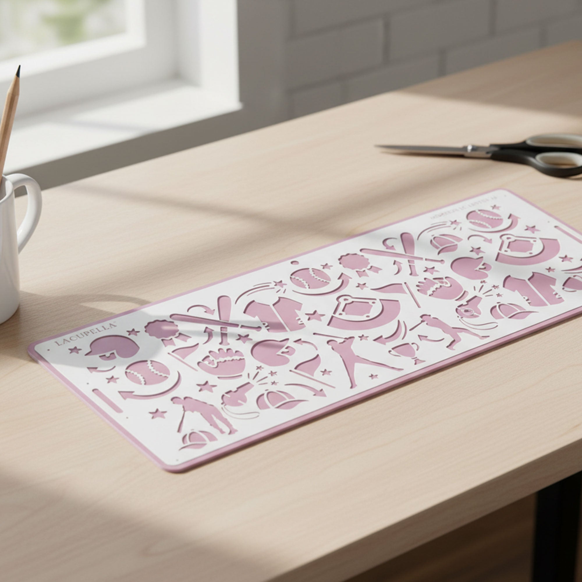 Baseball HOMERUN Art Stencil for Creative Drawing, Painting & Crafts ...