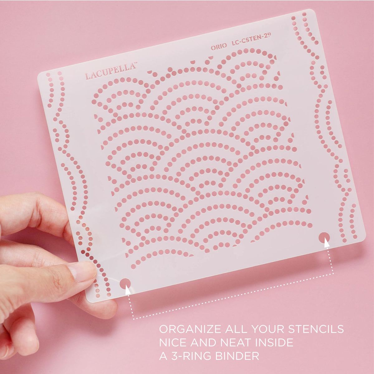 Lacupella Cookie and Cupcake Stencil VISCO – Lacupella Cake Decorating ...